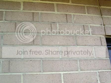 Scoring marks on bricks - is this acceptable? • Home Renovation ...