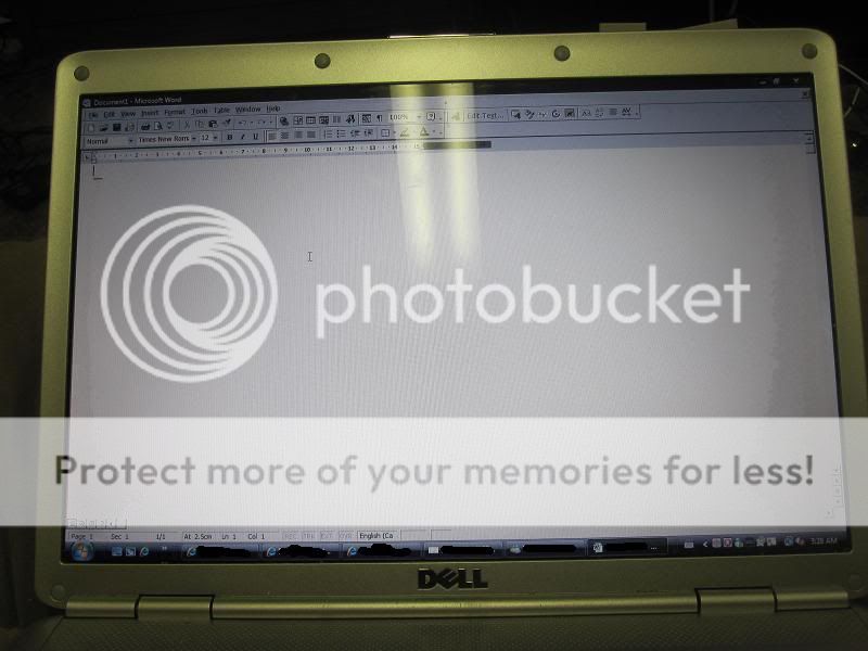 Laptop Screen Discoloured? | Tech Support Forum